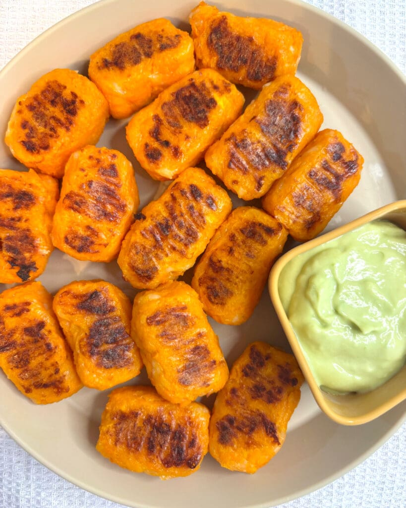 Baby Sweet Potato Tater Tots - Eating With Zion