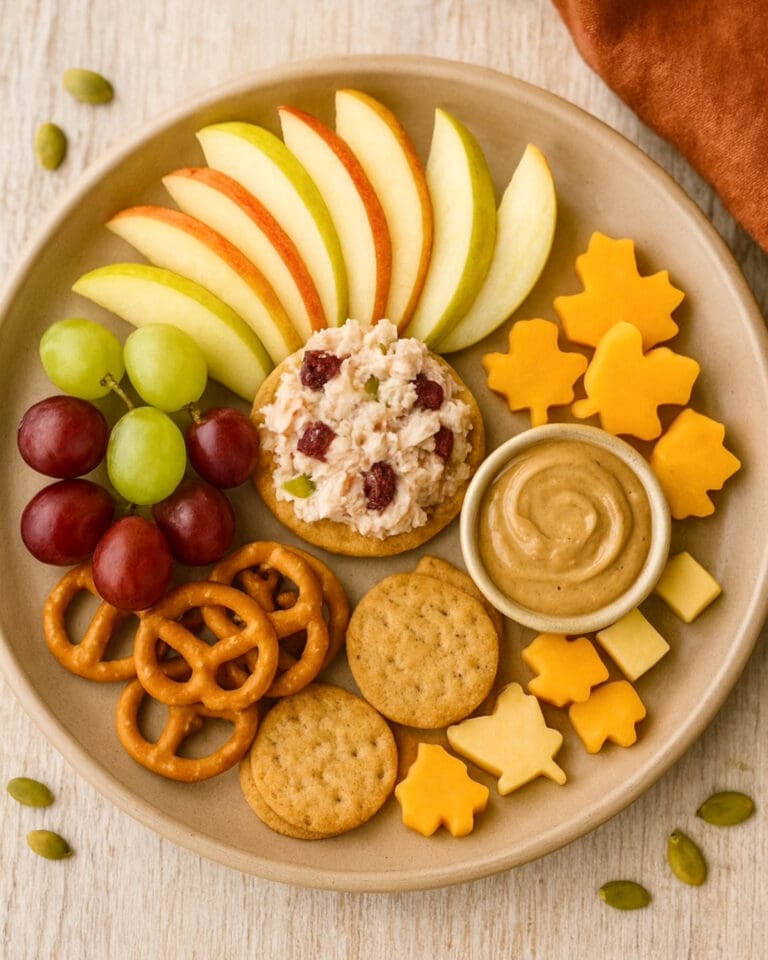 Fall Favorites Snack Plate - Eating With Zion